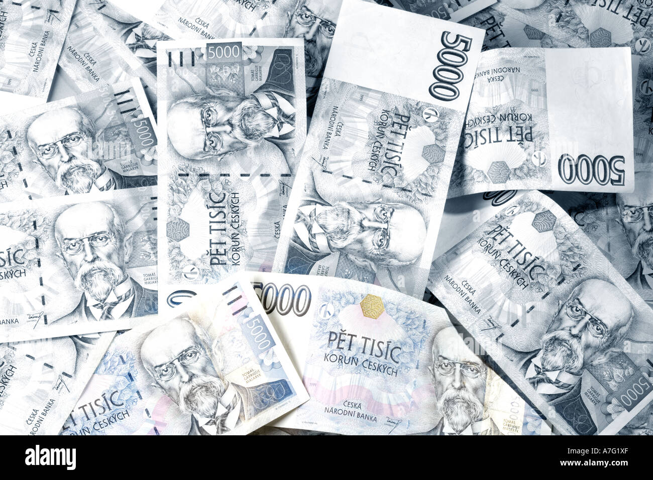 Czech koruna 5000 hi-res stock photography and images - Alamy