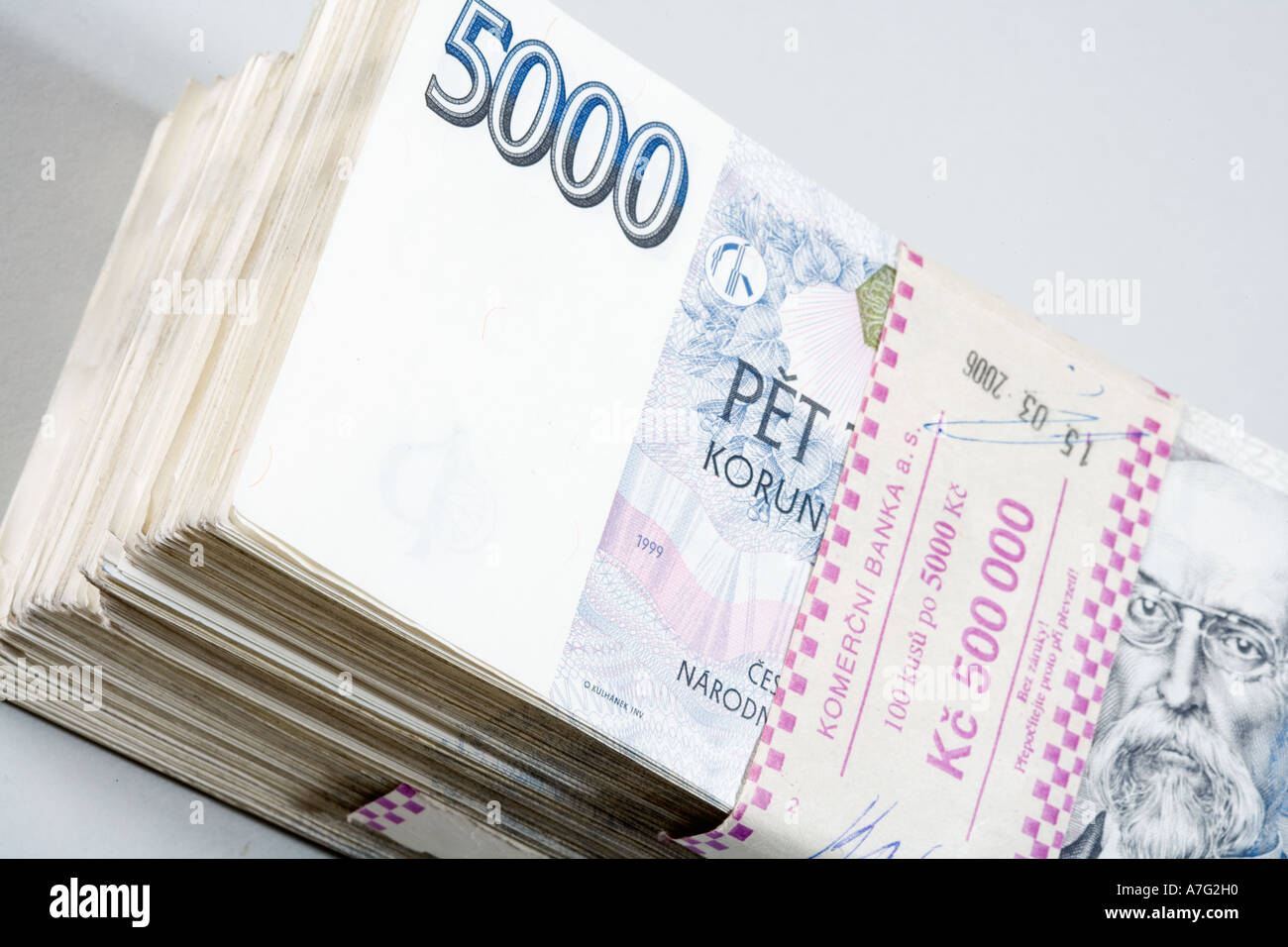 Czech koruna 5000 hi-res stock photography and images - Alamy