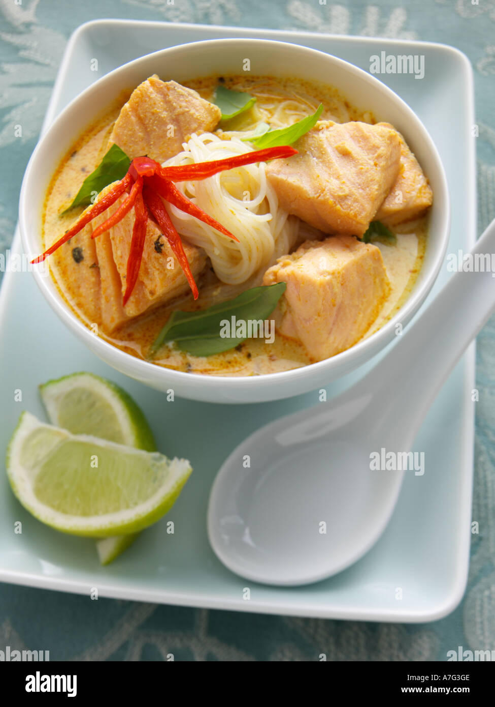 Laksa food bowls hi-res stock photography and images - Alamy
