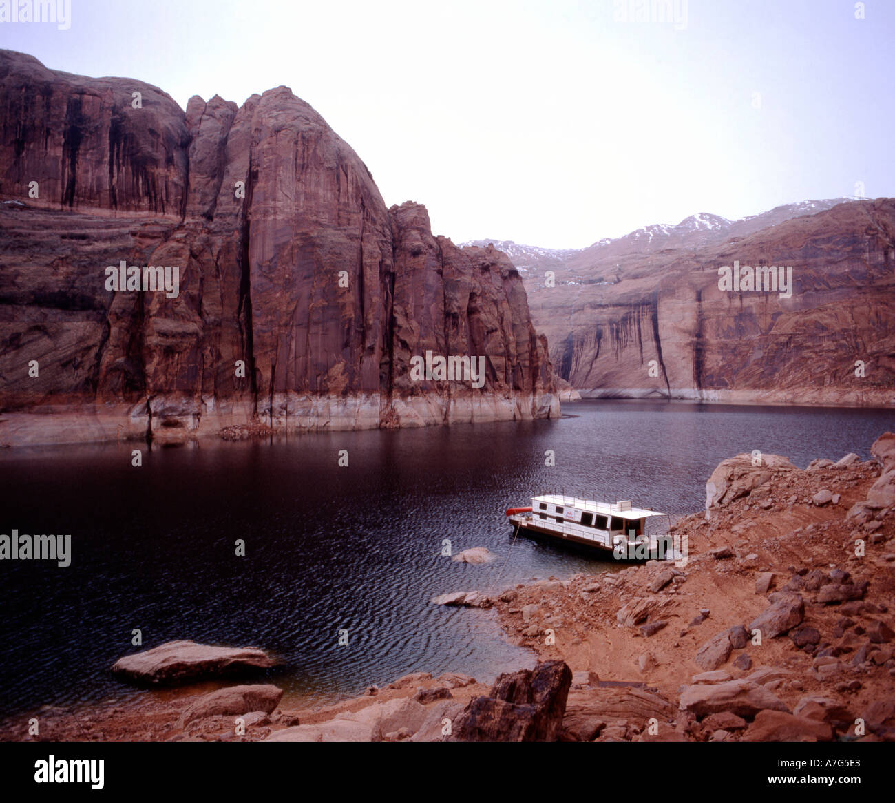 Iceberg Canyon on Lake Powell Reservoir in Utah Stock Photo - Alamy