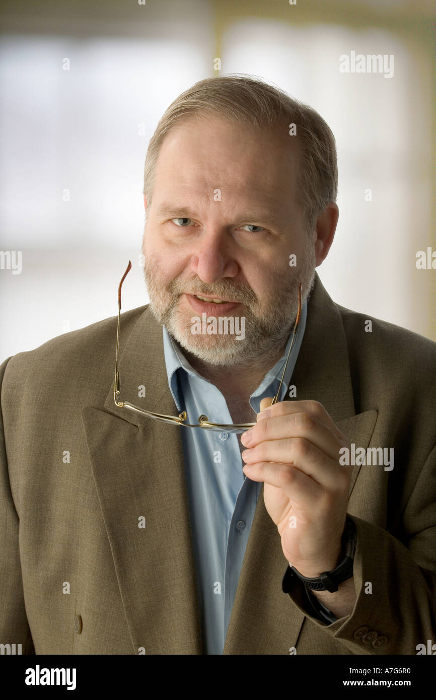 man with specs Stock Photo - Alamy