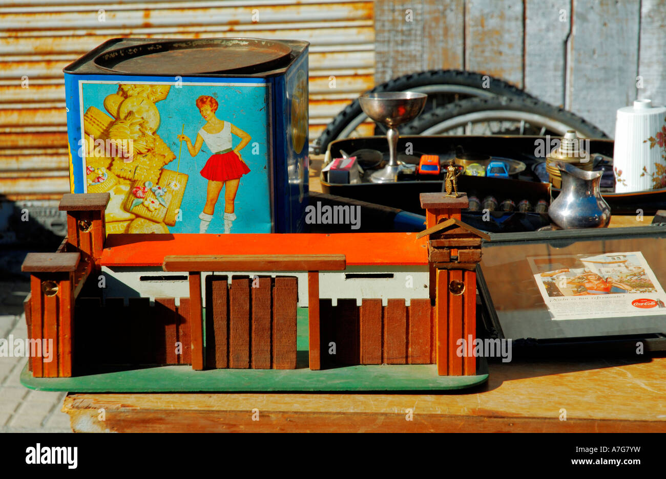 Tristan Narvaja Sunday Street Market, Montevideo, Uruguay Stock Photo ...