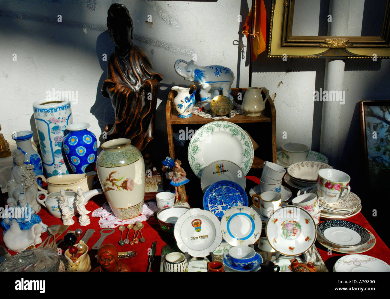 Tristan Narvaja Sunday Street Market, Montevideo, Uruguay Stock Photo ...