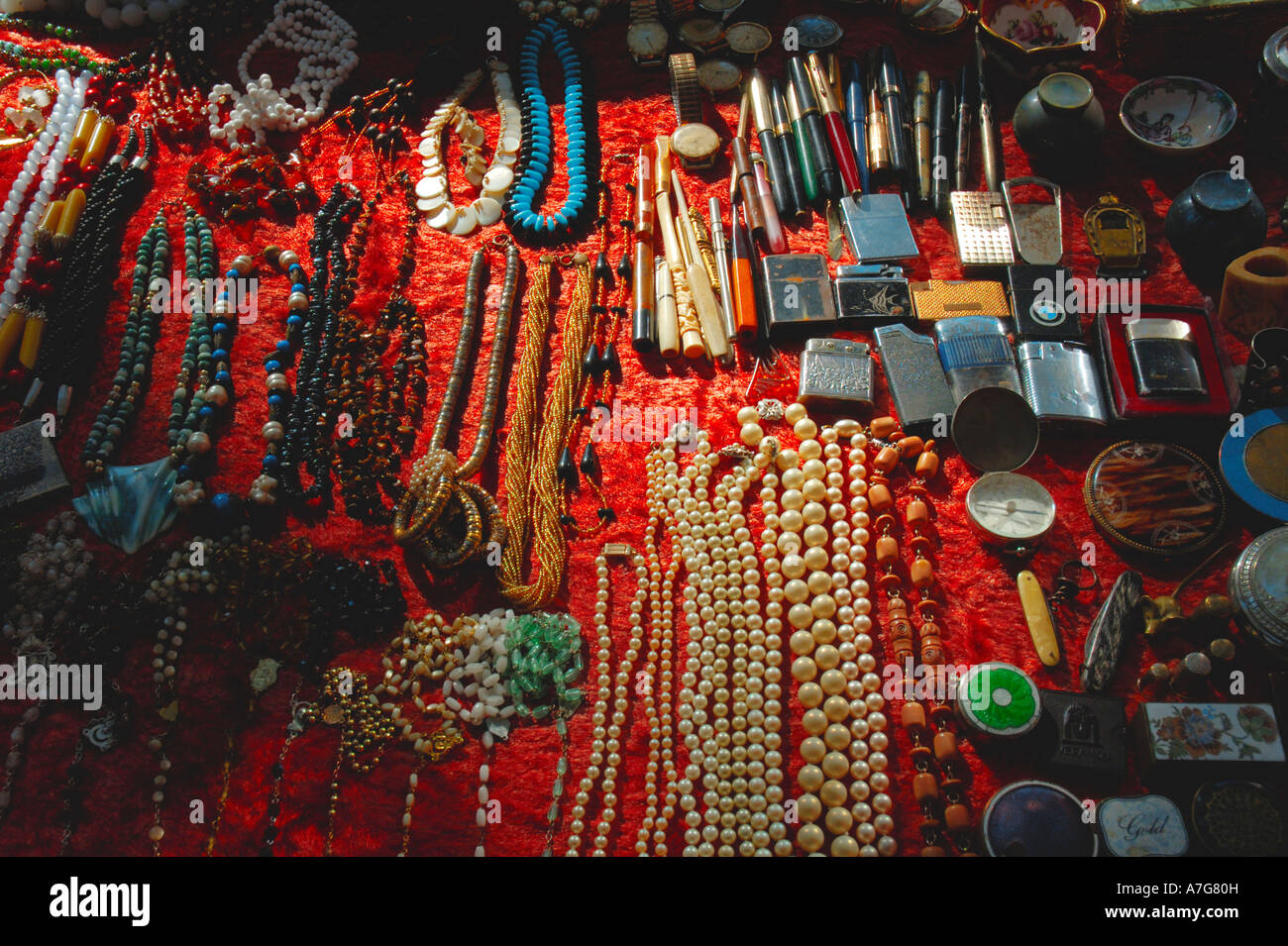 Tristan Narvaja Sunday Street Market, Montevideo, Uruguay Stock Photo ...