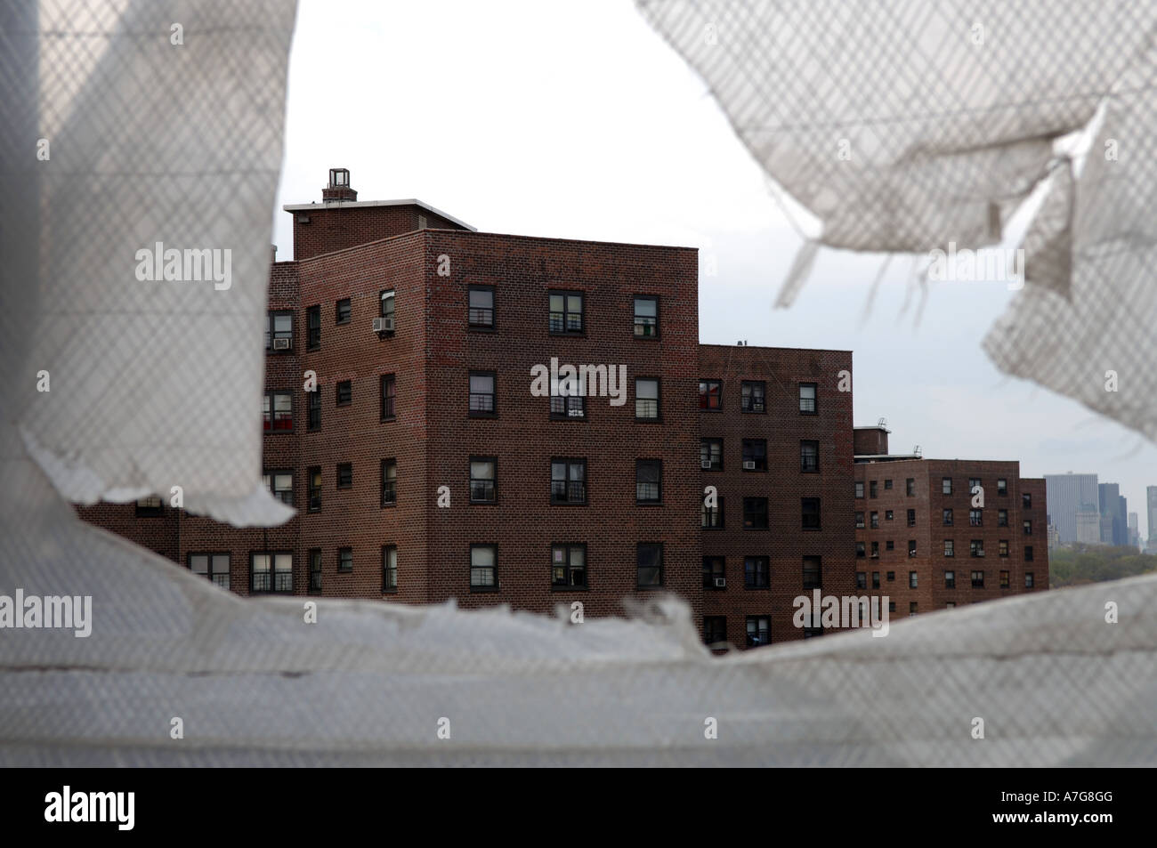 Public housing project harlem hi-res stock photography and images - Alamy