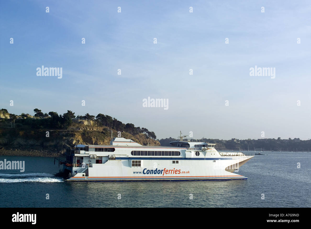 Catamaran ferry condor ferries hi-res stock photography and images - Alamy
