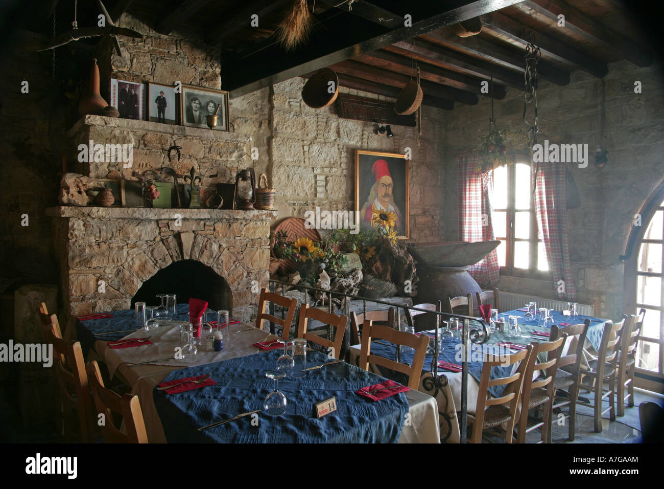 Kamares Taverna Lofou one of ten Cypriot tavernas serving traditional ...