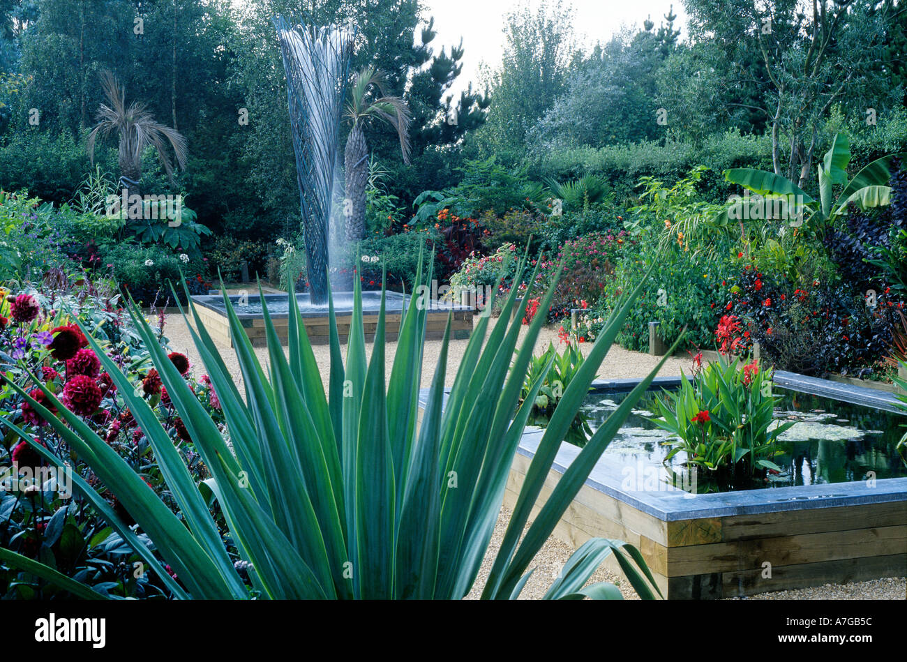 East Ruston Old Vicarage Garden Norfolk England UK Stock Photo - Alamy