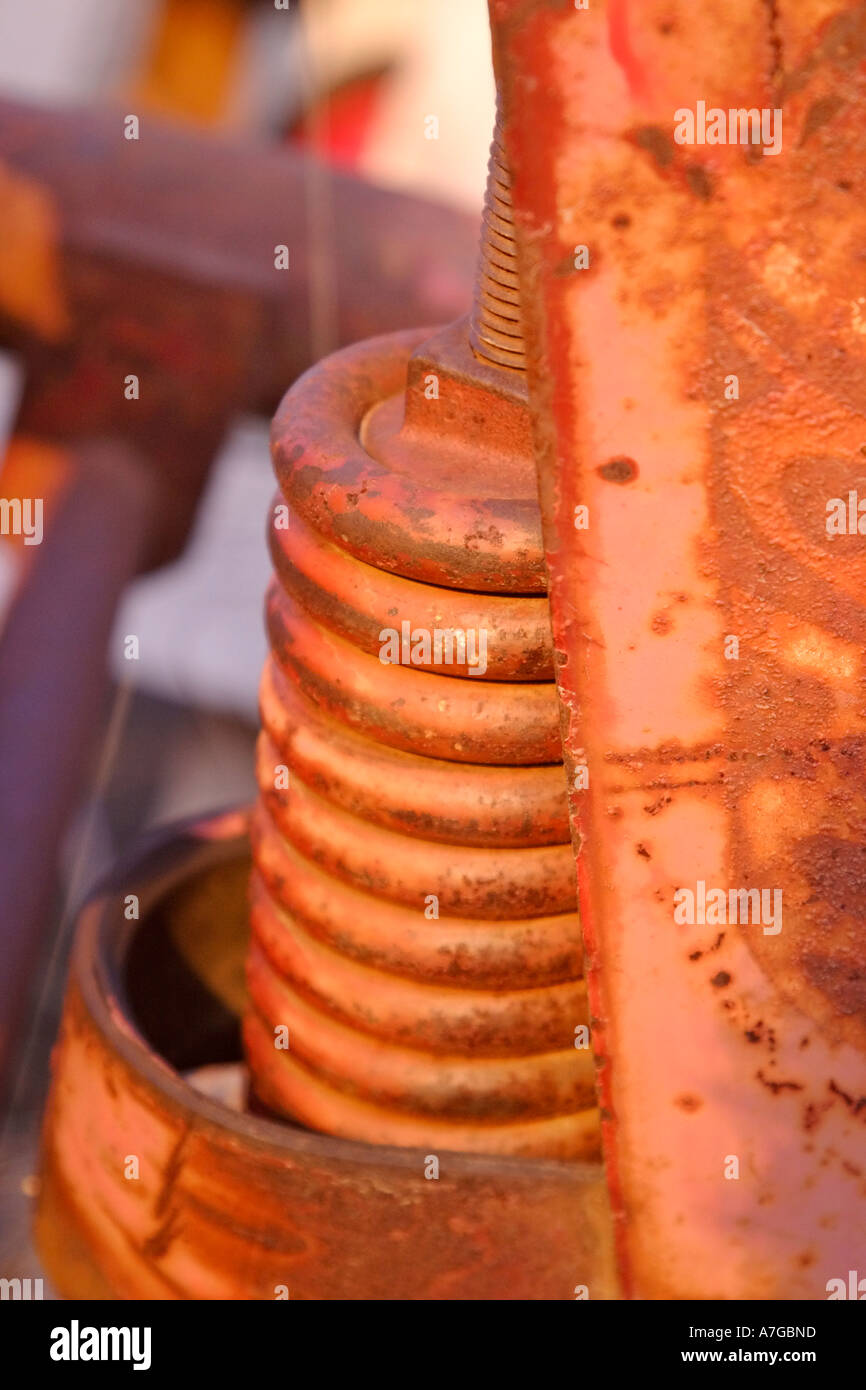 Rusting metal machinery Stock Photo - Alamy
