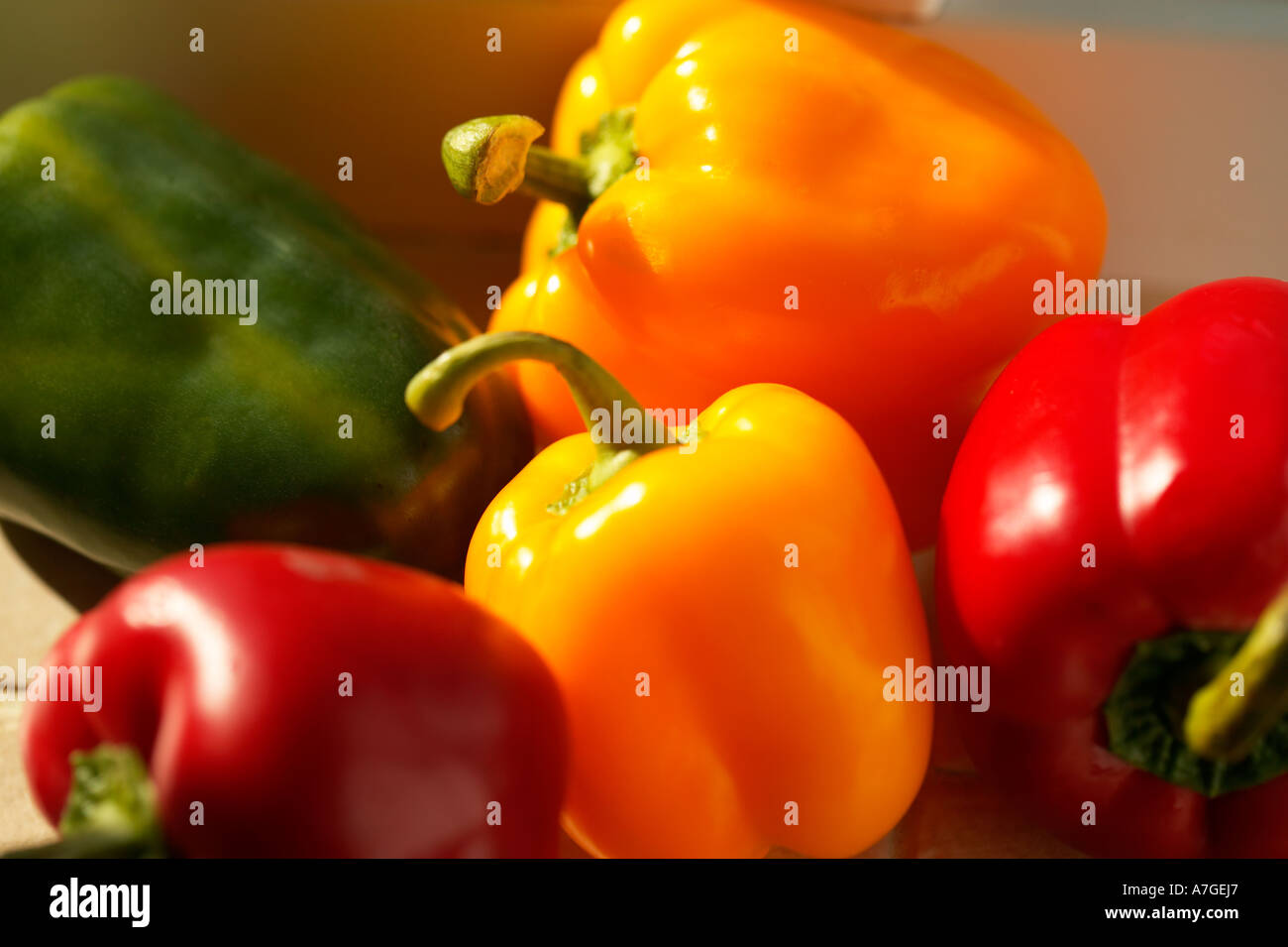 mix of peppers Stock Photo - Alamy