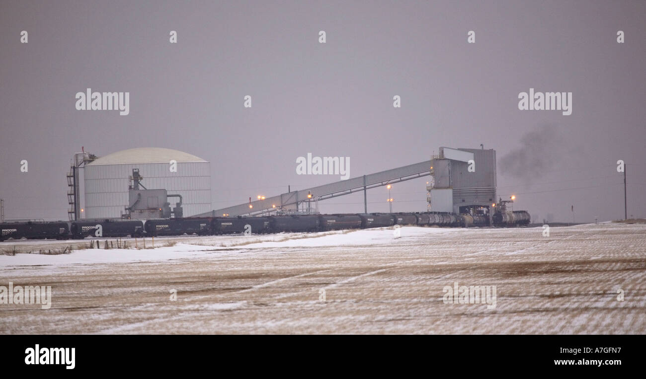 Mosaic Potash Mine in scenic Saskatchewan Canada Stock Photo - Alamy