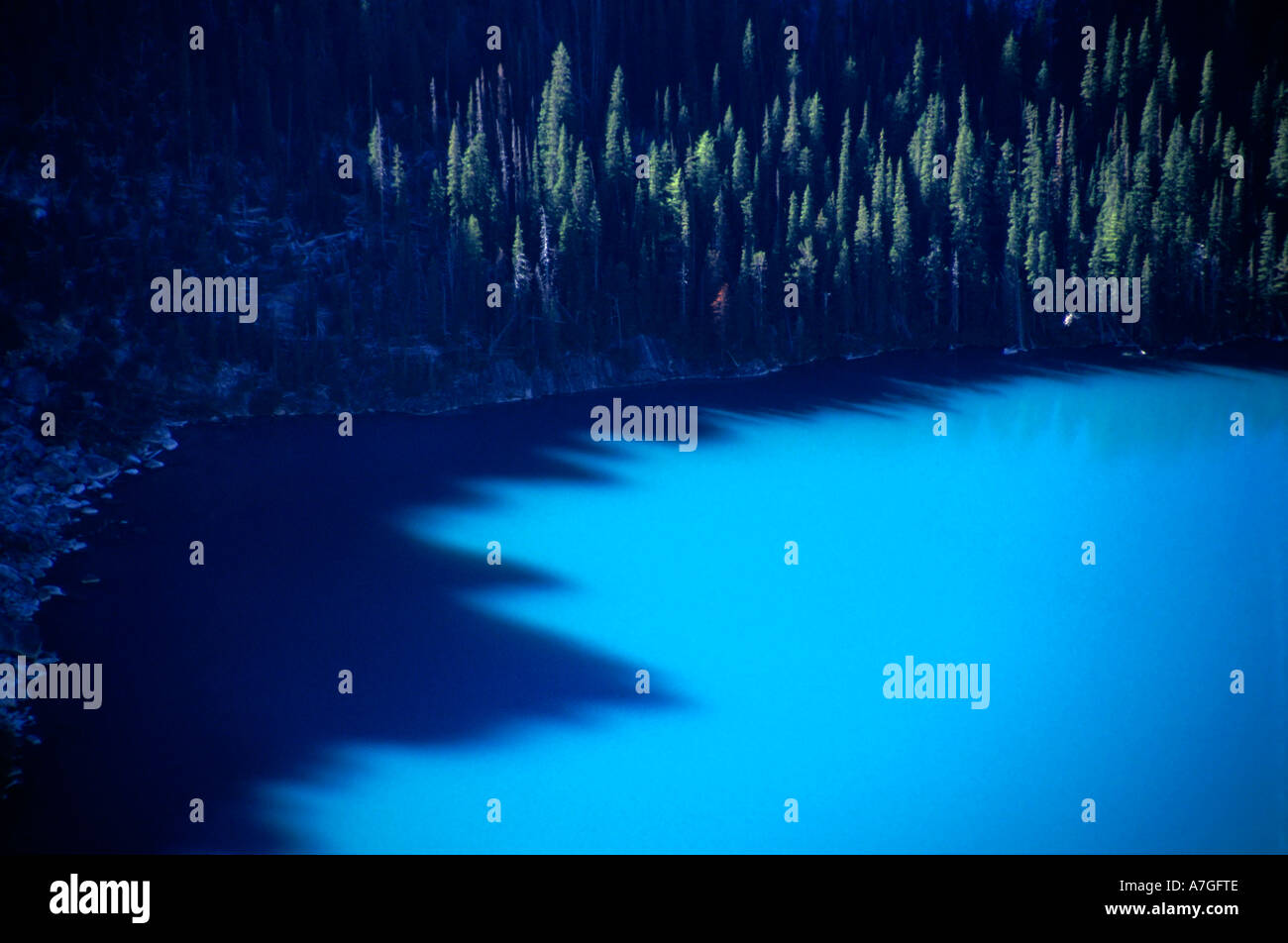 Colchuck Lake, Alpine Lakes Wilderness, Washington State, USA Stock ...