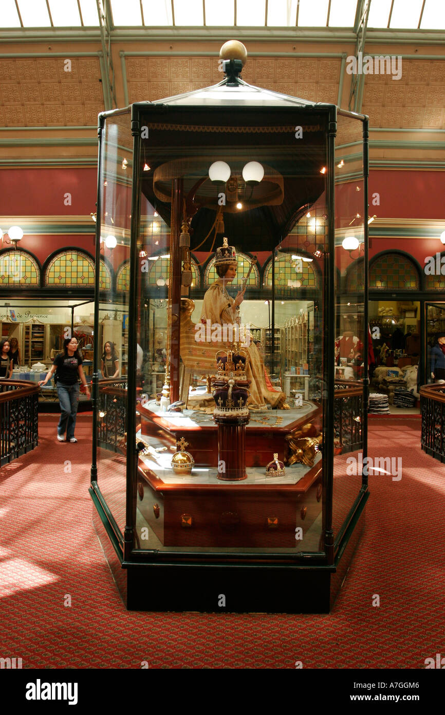 Statue of Queen Victoria in the Queen Victoria Building. QVB. Sydney ...