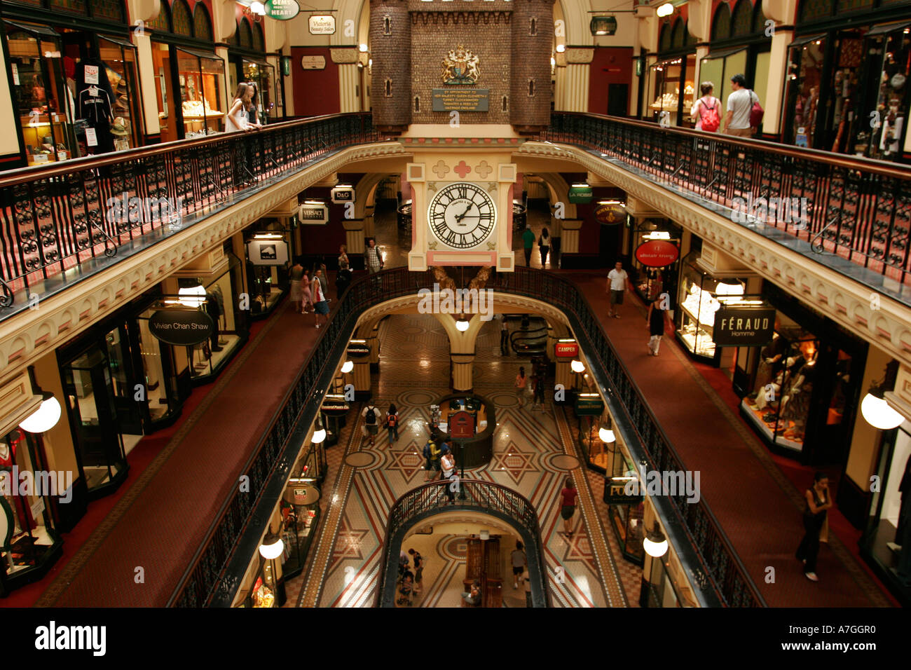 Inside qvb sydney hi-res stock photography and images - Alamy