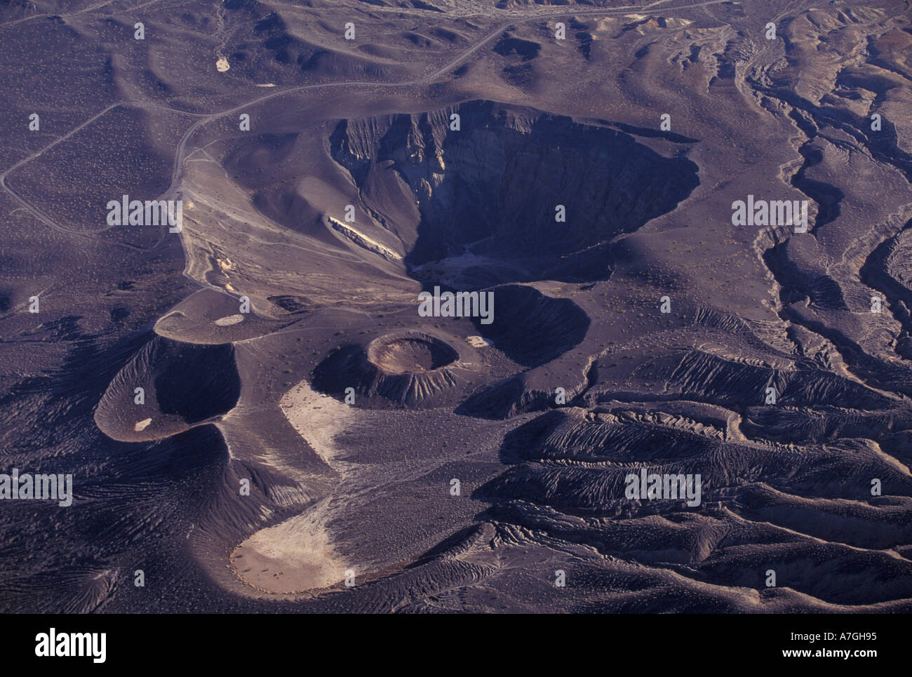 Ubehebe crater aerial hi-res stock photography and images - Alamy