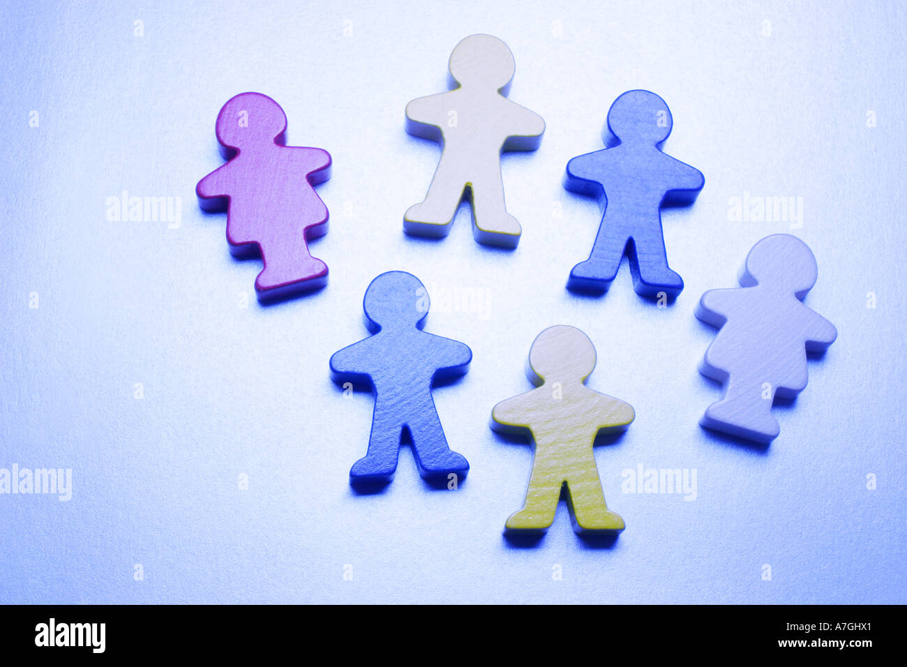 Miniature female figures hi-res stock photography and images - Alamy