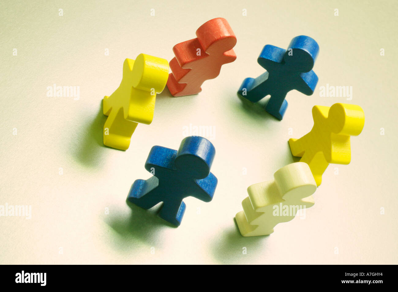 Wooden figurines hi-res stock photography and images - Alamy