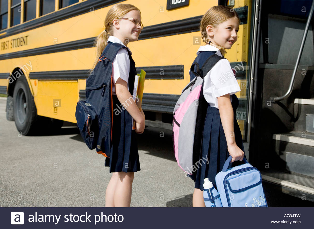 Catching Bus Stock Photos & Catching Bus Stock Images - Alamy