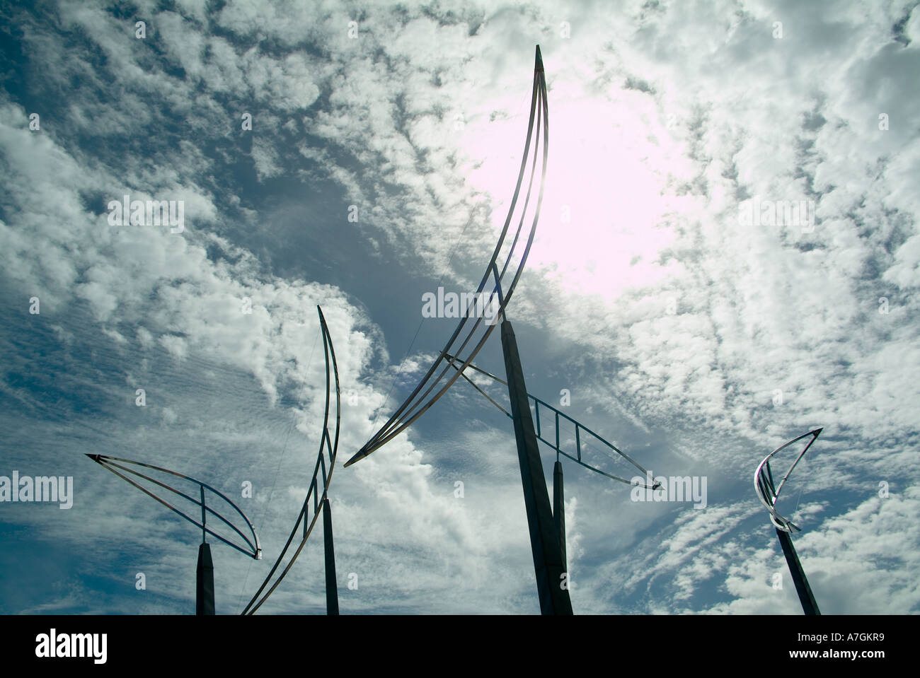 Art Gallery Sculptures, Christchurch, New Zealand Stock Photo - Alamy