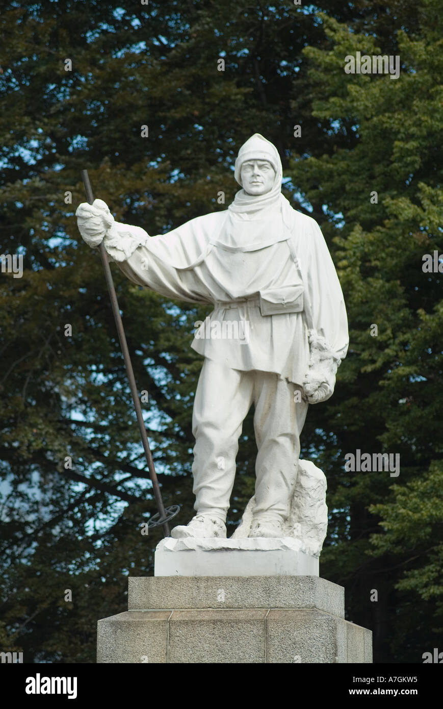 Scott Memorial, Christchurch, New Zealand Stock Photo - Alamy