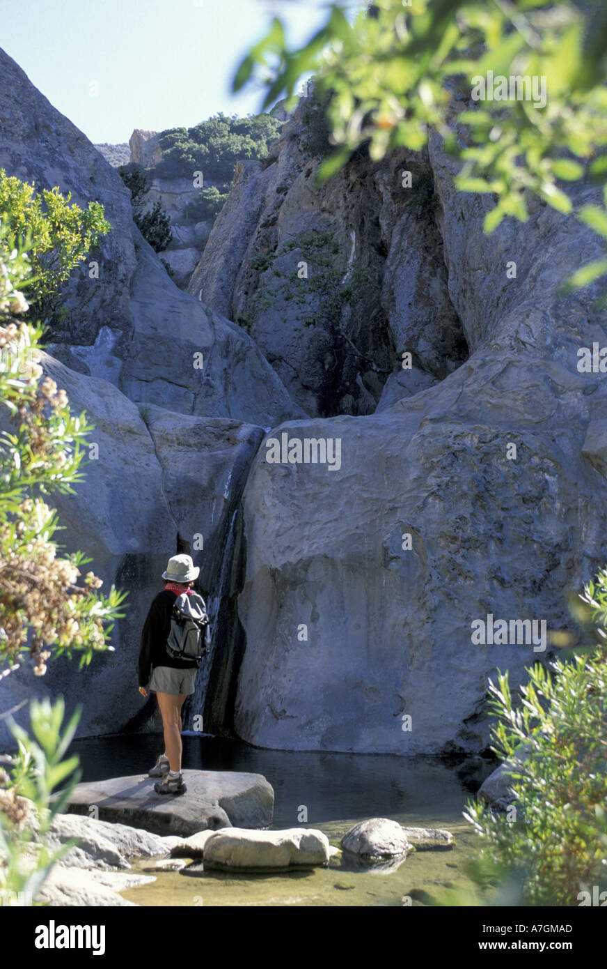 Santa barbara waterfall hi-res stock photography and images - Alamy