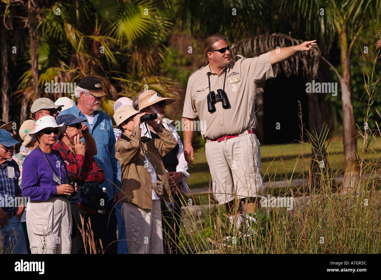 Ranger led activity, Everglades National Park, Florida Stock Photo - Alamy