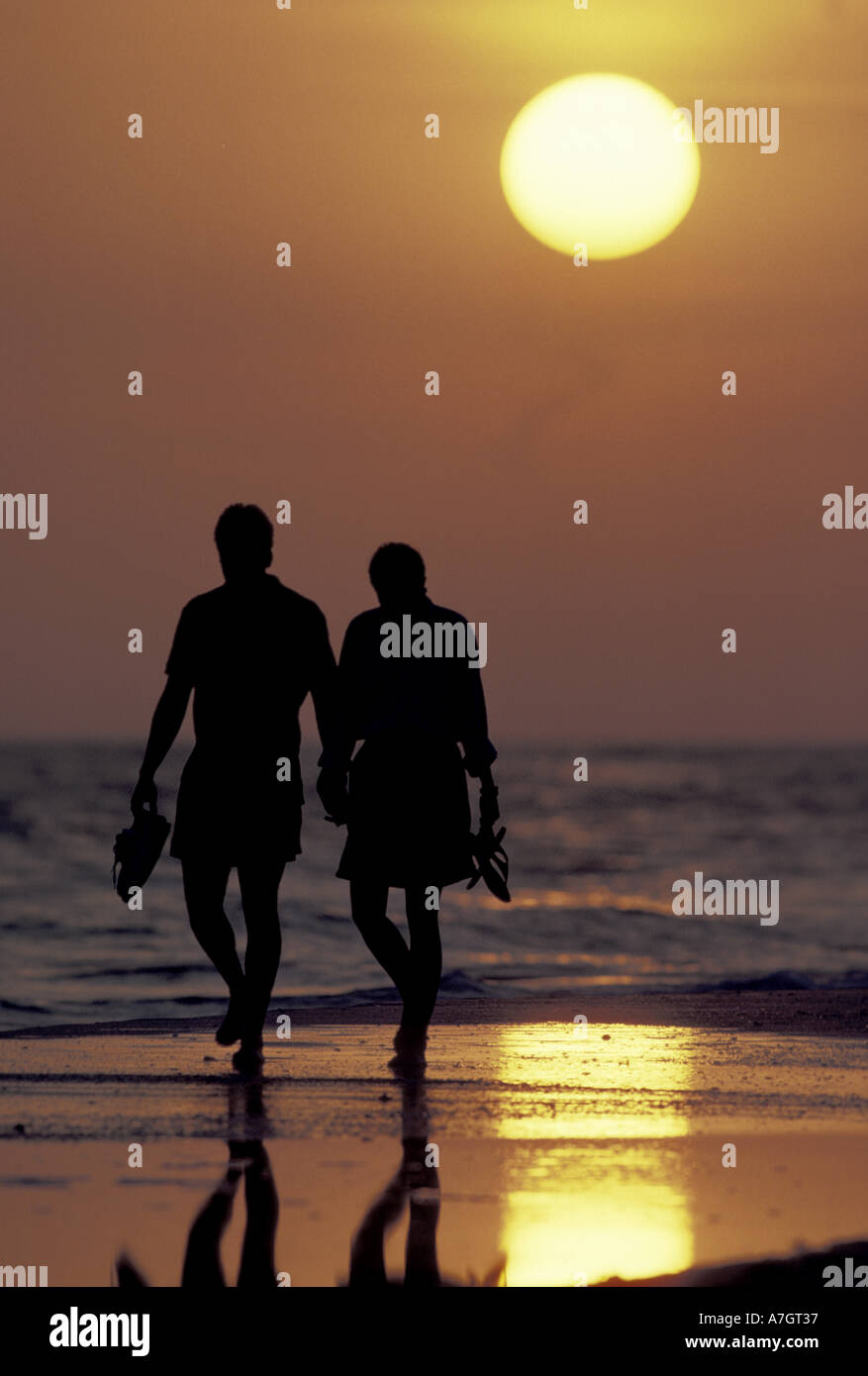 Sunset sarasota florida silhouette hi-res stock photography and images ...