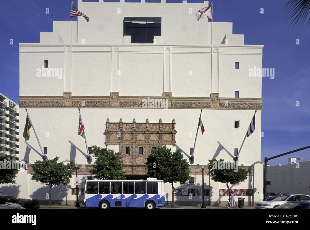 NA, USA, Florida, Miami, South Beach. Wolfsonian Museum Stock Photo - Alamy