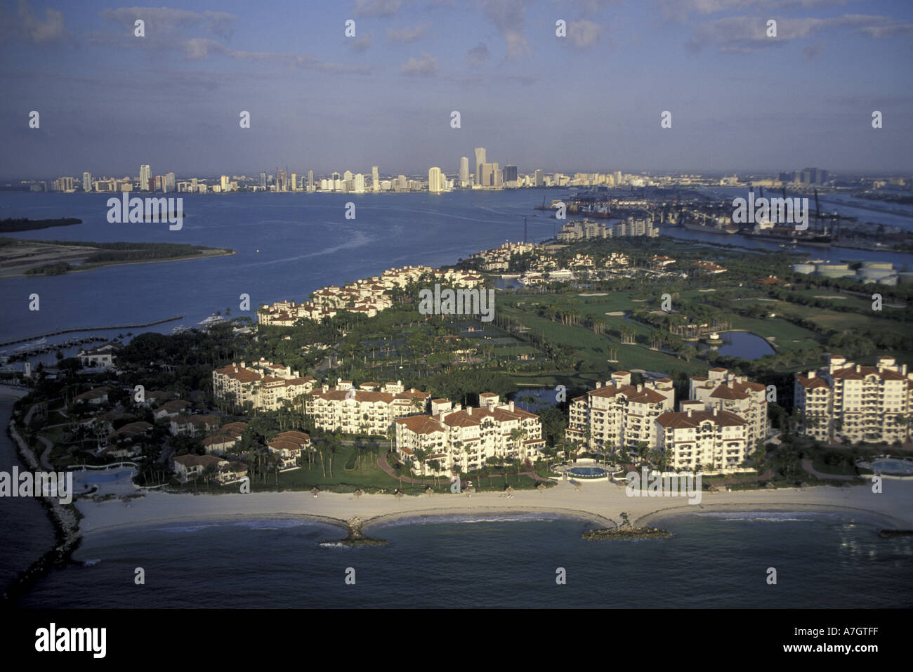 Fisher island florida hi-res stock photography and images - Alamy