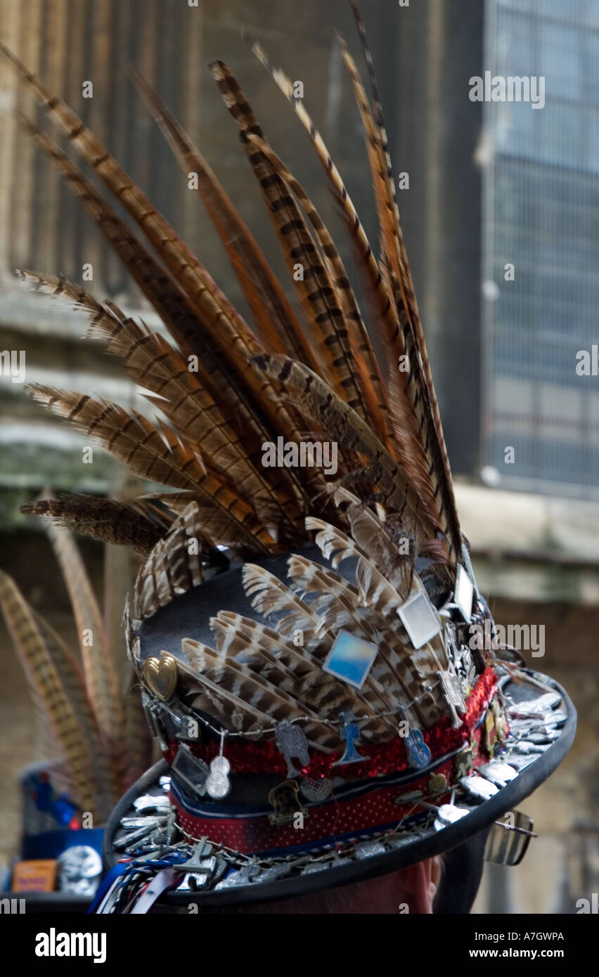 Border morris dancer's hat Stock Photo - Alamy