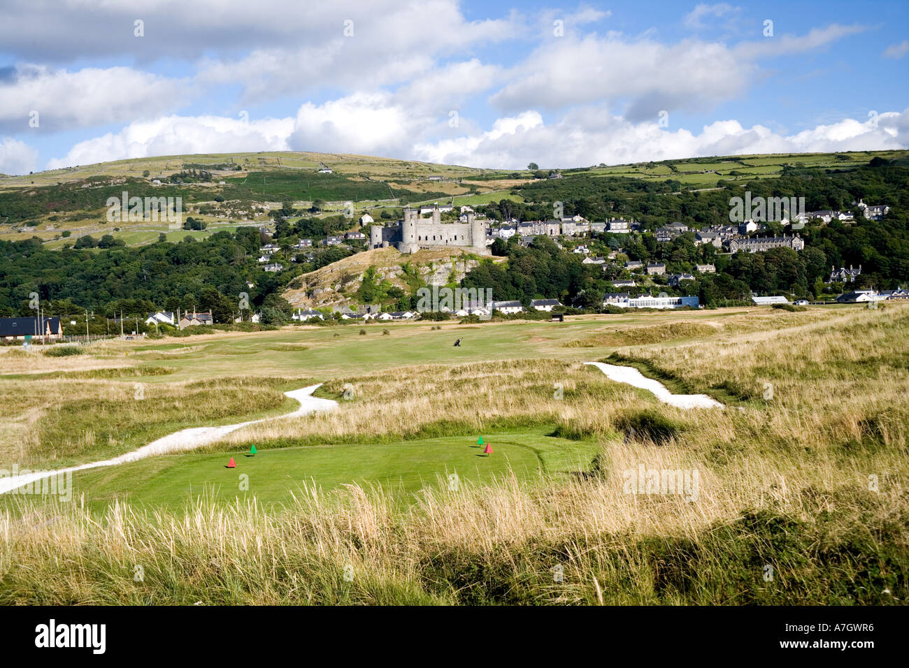 Harlech golf course hi-res stock photography and images - Alamy
