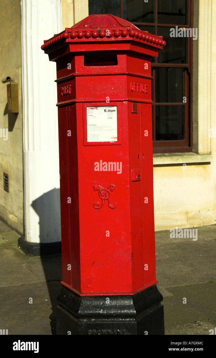 Victorian Post Box, Montpellier, Cheltenham Town Centre EDITORIAL USE ...