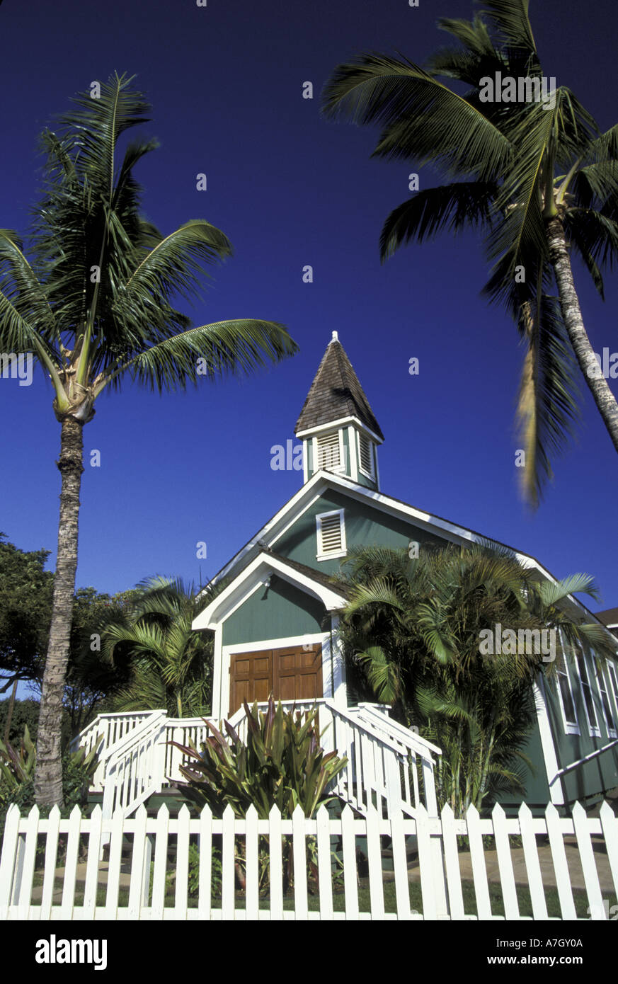 Historic church maui hi-res stock photography and images - Alamy