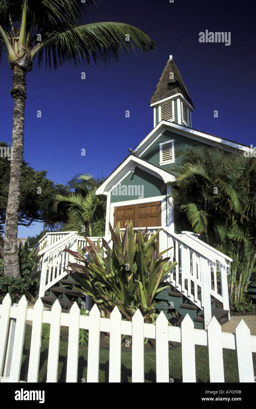 Historic church maui hi-res stock photography and images - Alamy