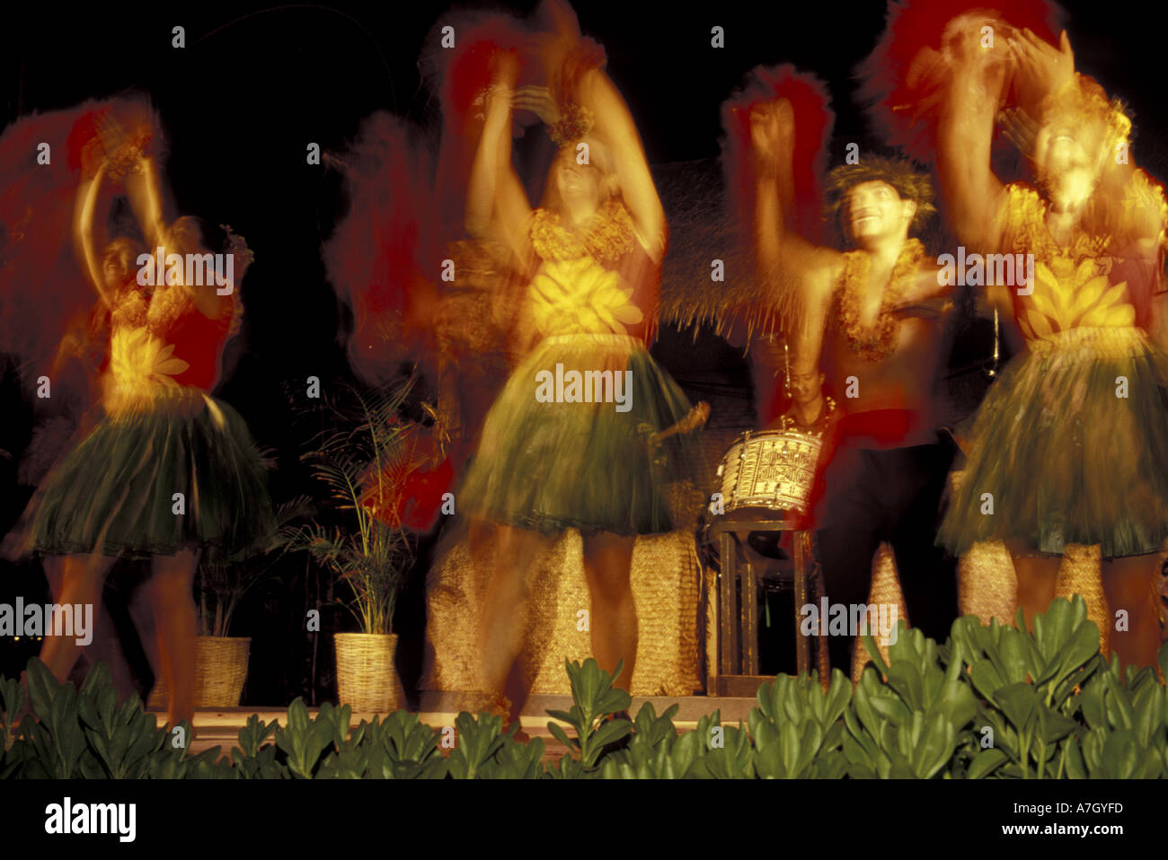 Hawaii Luau Dancers Stock Photos & Hawaii Luau Dancers Stock Images - Alamy