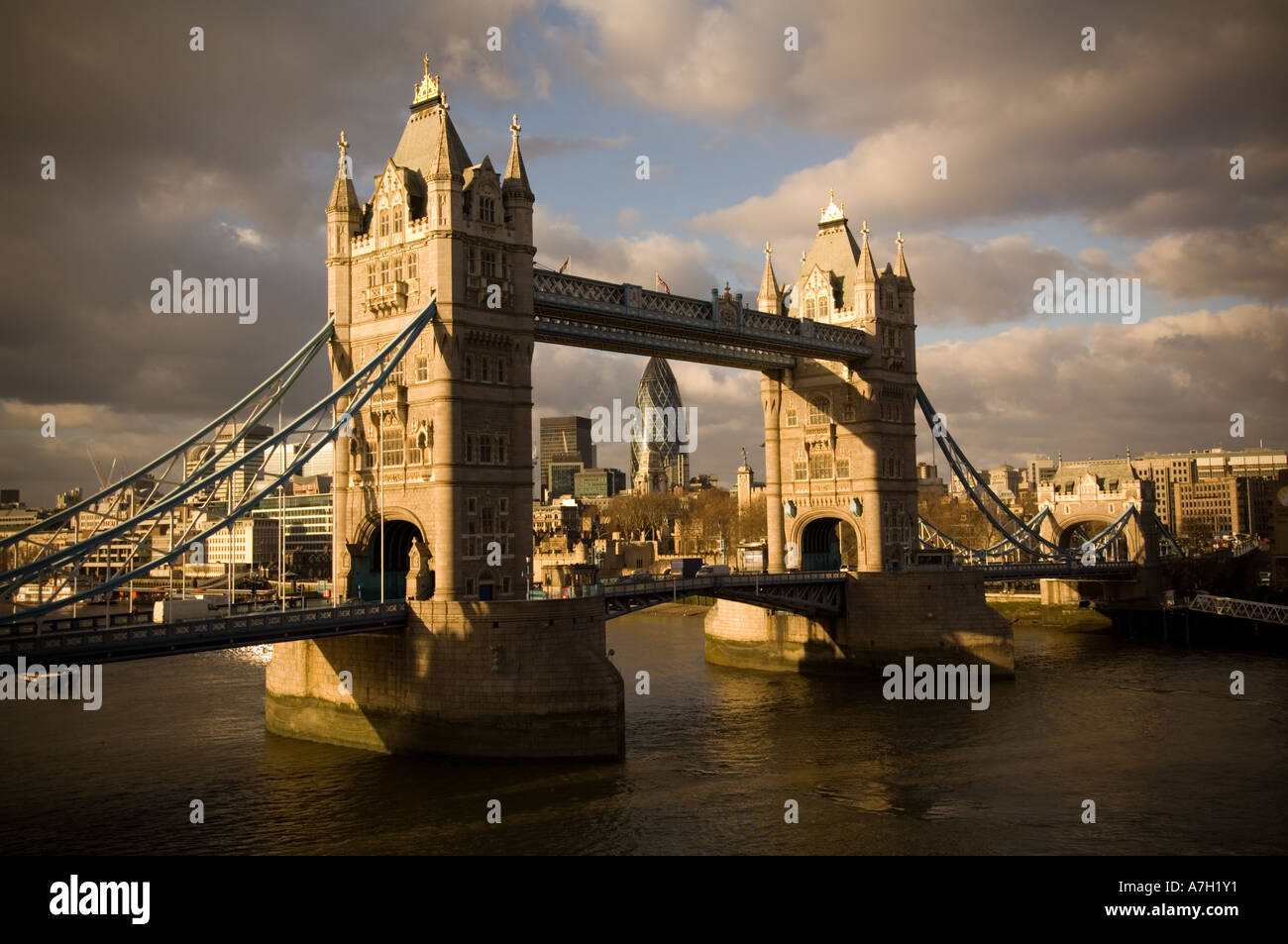 View of Tower Bridge, London Stock Photo - Alamy