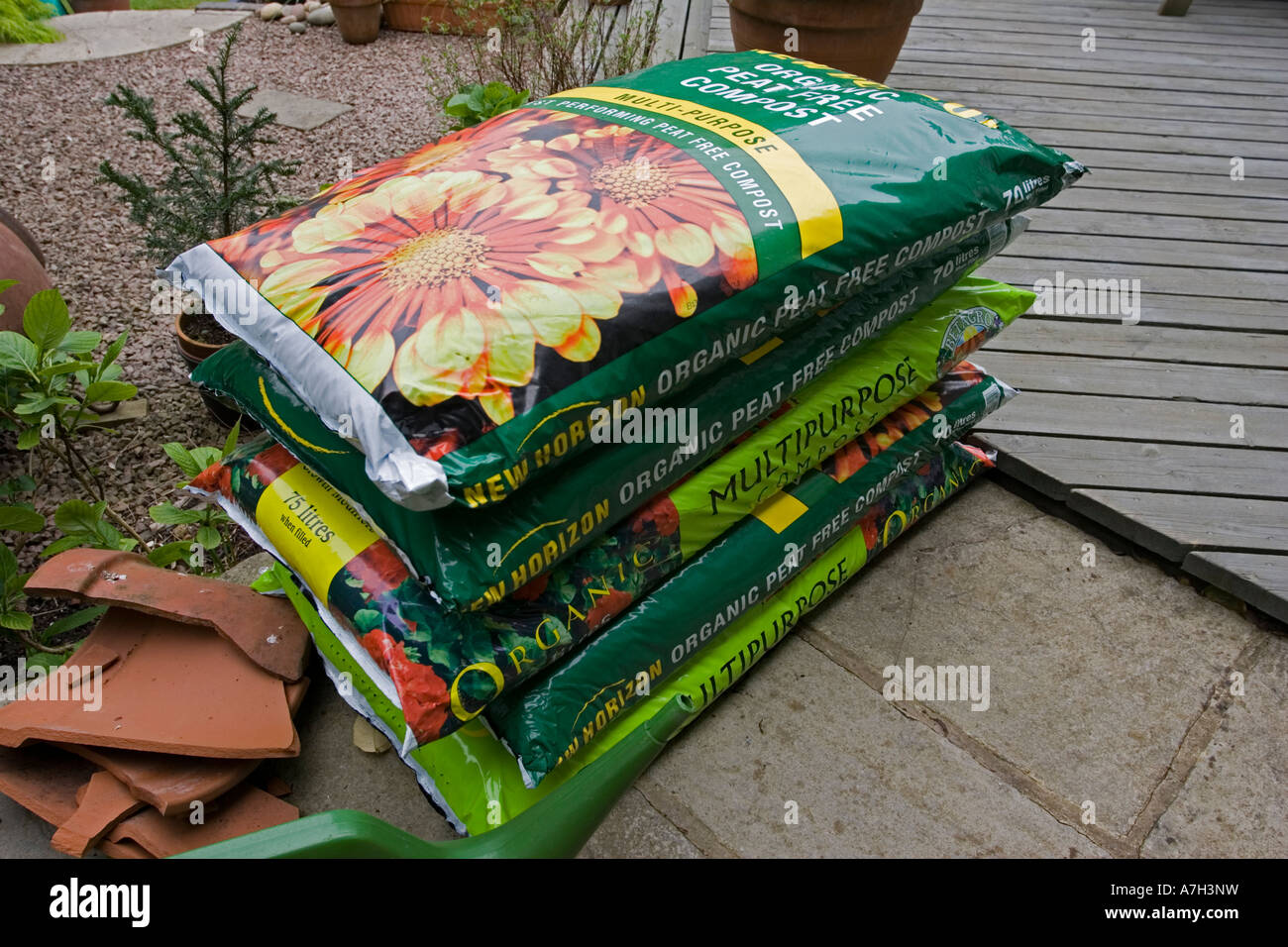 Large bags of peat free multipurpose organic compost Cotswolds UK Stock ...