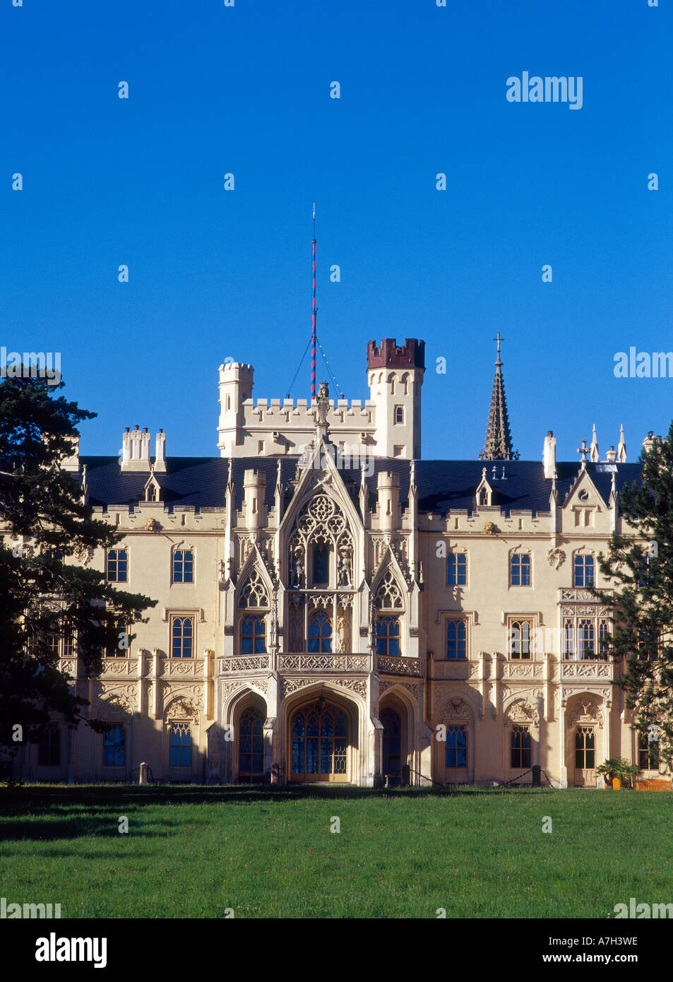 Lednice castle hi-res stock photography and images - Alamy