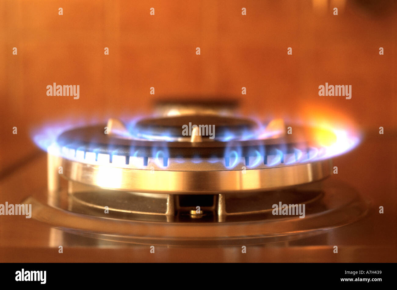 GAS BURNER Stock Photo - Alamy