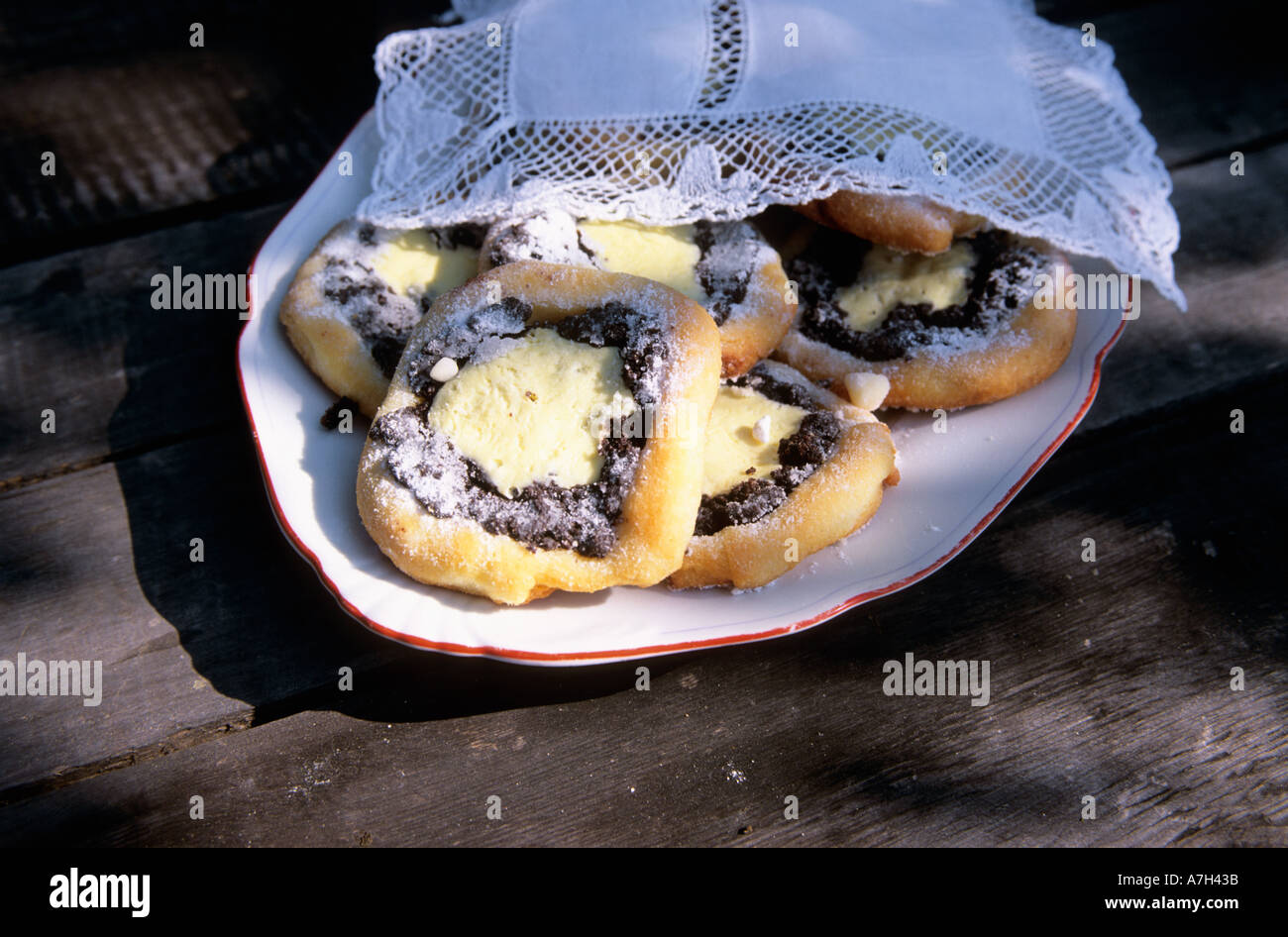 TRADITIONAL CZECH PIES KOLACE Stock Photo - Alamy