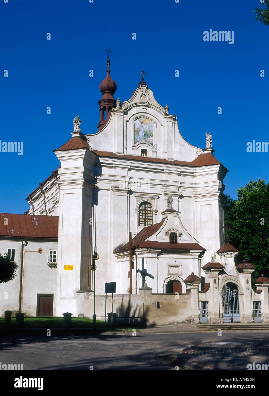 Lublin Region, Krasnobrod Baroque Church Stock Photo - Alamy