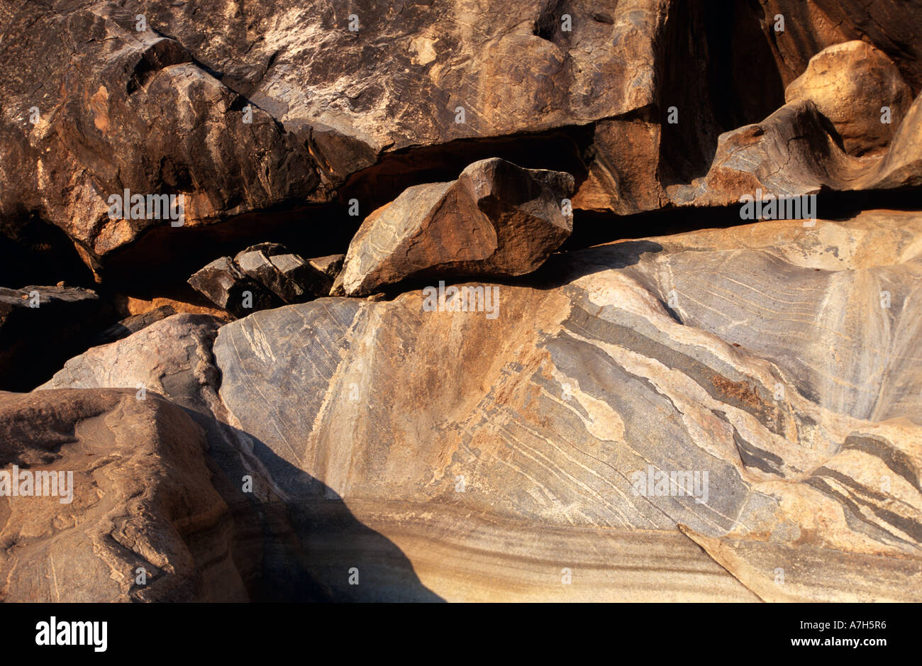 Kenyan Rock Pattern Stock Photo - Alamy
