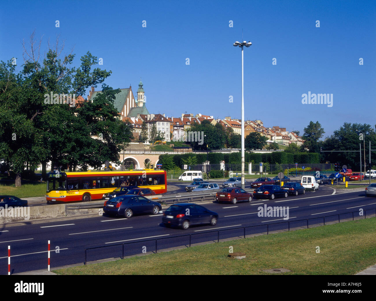 Polish highway hi-res stock photography and images - Alamy