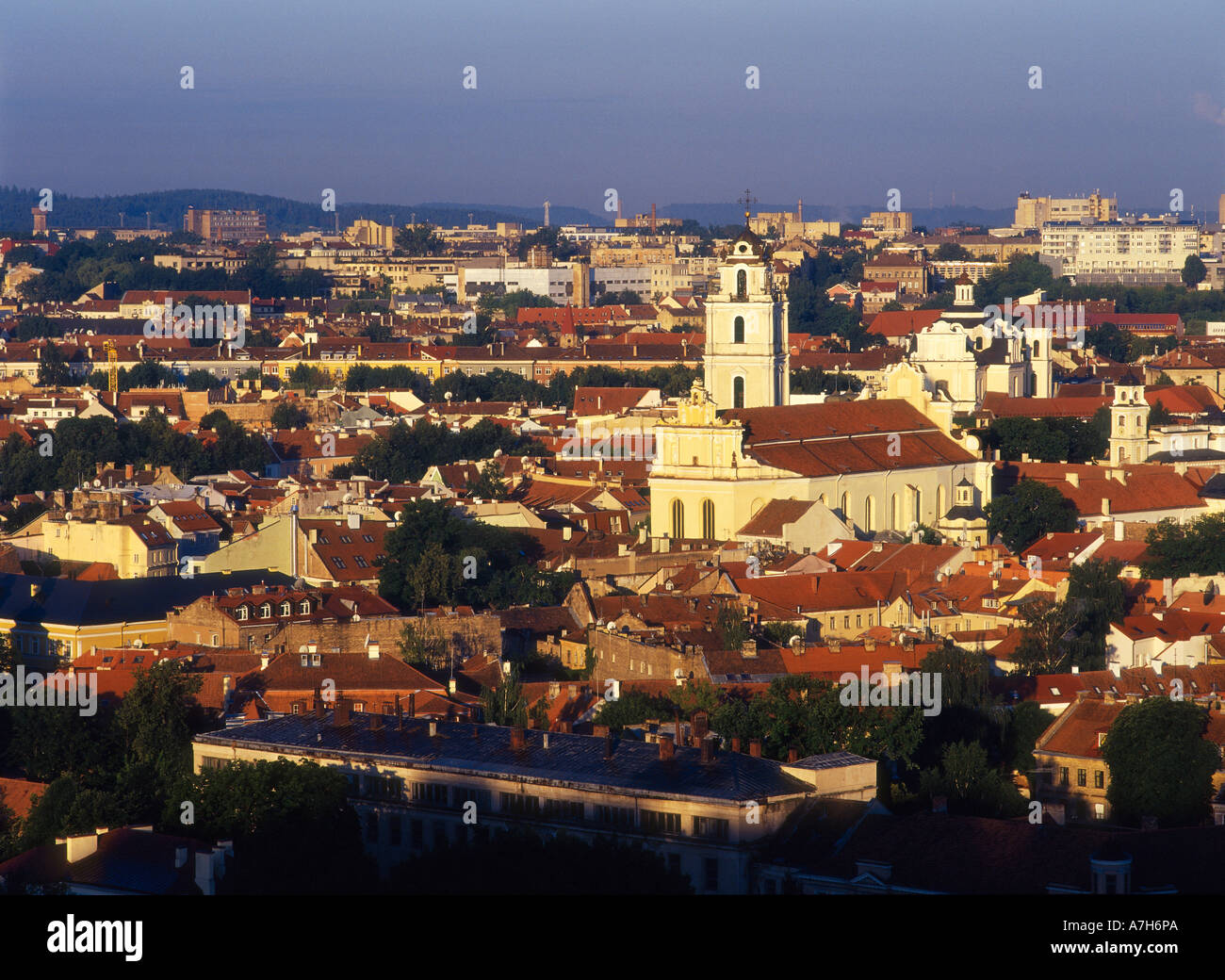 Vilnius, Old Town, Skyline Stock Photo - Alamy