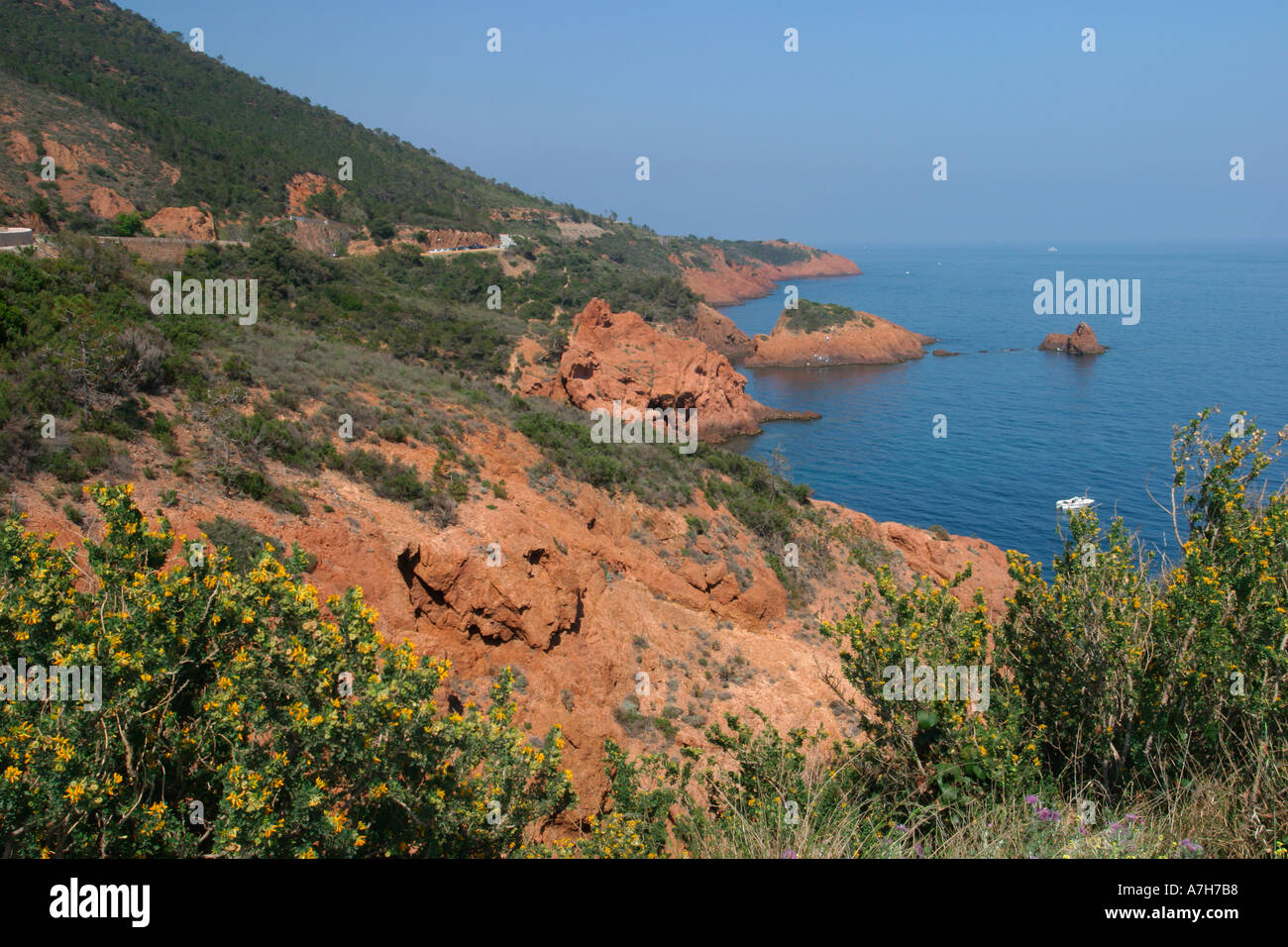 Esterel corniche mountains hi-res stock photography and images - Alamy