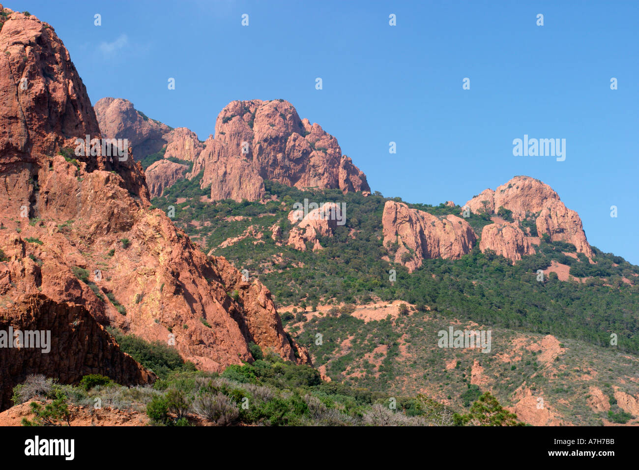 Esterel corniche mountains hi-res stock photography and images - Alamy