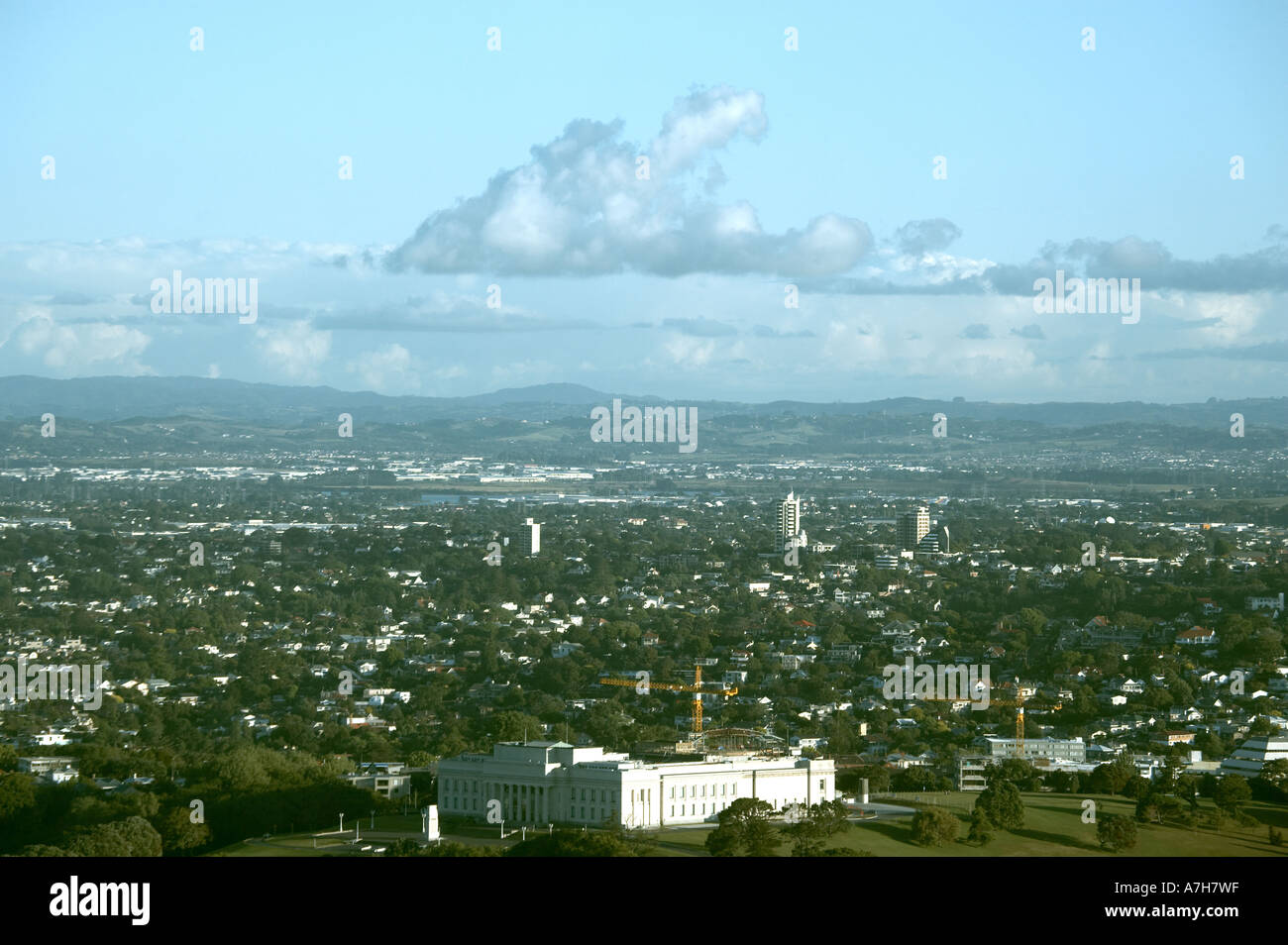 Air view of Auckland Stock Photo - Alamy