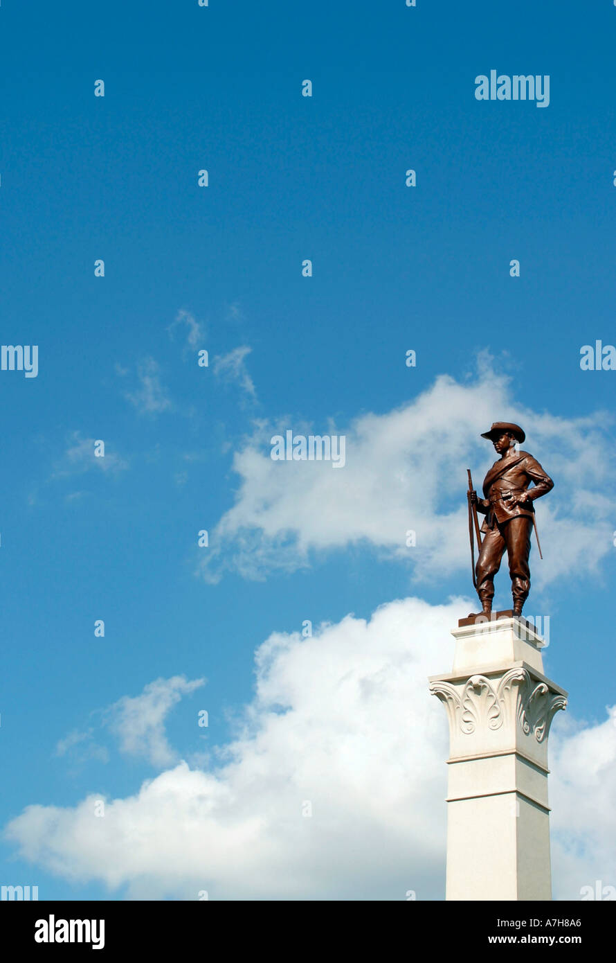 Texas Capitol Statue Soldier Stock Photo - Alamy