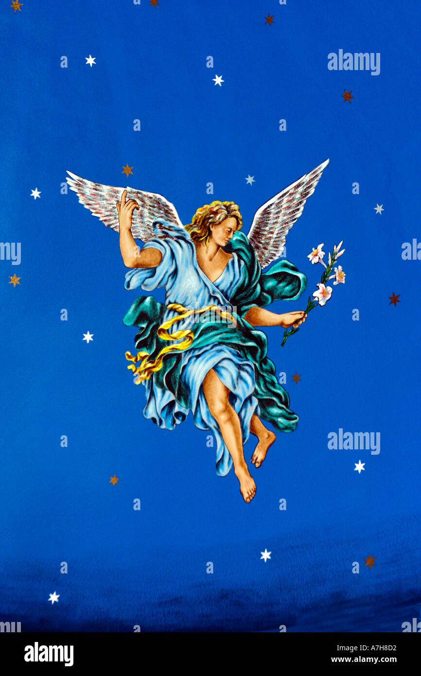 Angel Painting High Resolution Stock Photography and Images - Alamy