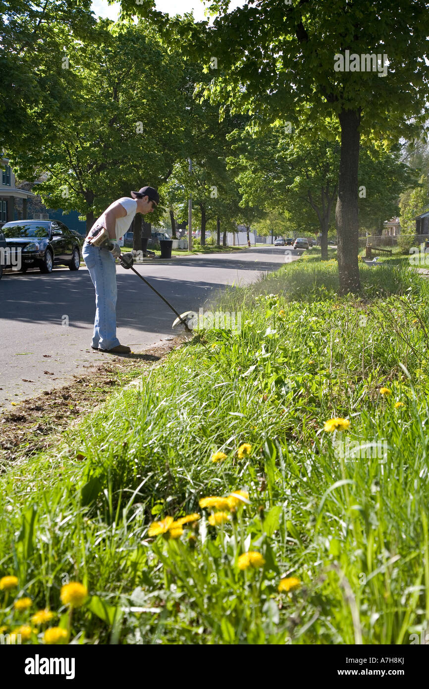 Volunteers Clean Up Their Neighborhood Stock Photo - Alamy